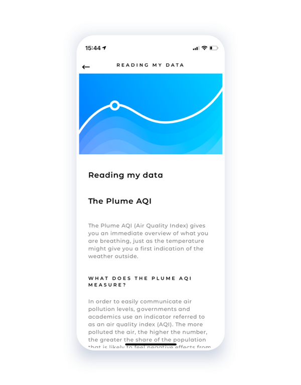 Flow, by Plume Labs: The first smart air quality tracker